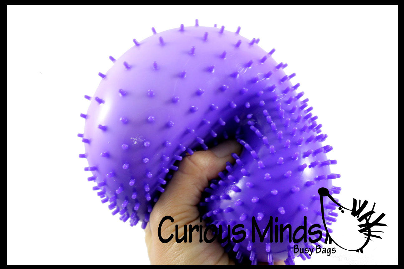Jumbo Nubby Bumpy Stretch Squishy Ball - Sensory Fidget Stress Toy ...