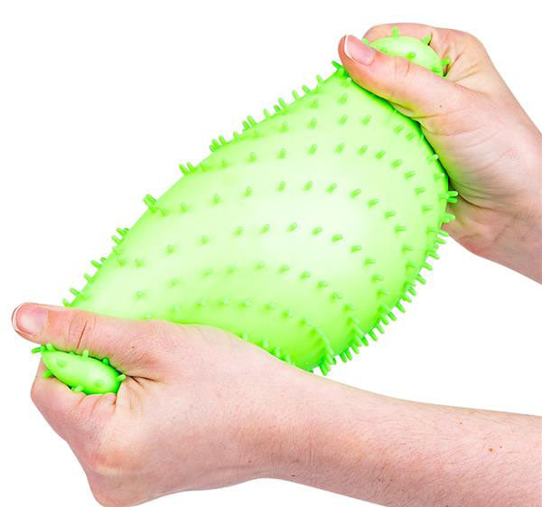 Jumbo Nubby Bumpy Stretch Squishy Ball - Sensory Fidget Stress Toy ...