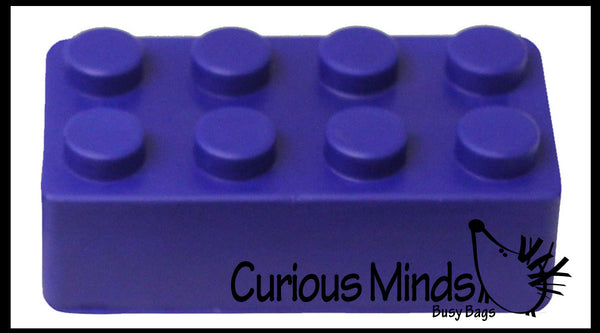 Building Block Brick Stress Ball | Curious Minds Busy Bags