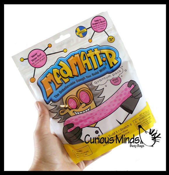 Mad MattR Sand/Doh - 1.5oz Bag Stretchy Soft Moving Sand-Like putty/do ...