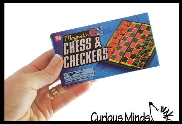 Mini Magnetic Travel Games - Tiny Classic Board Games - Children's Gam ...