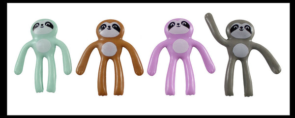 Tiny Sloth Bendable Fidget Toys - Cute Mini Animal Figurines - Party F ...