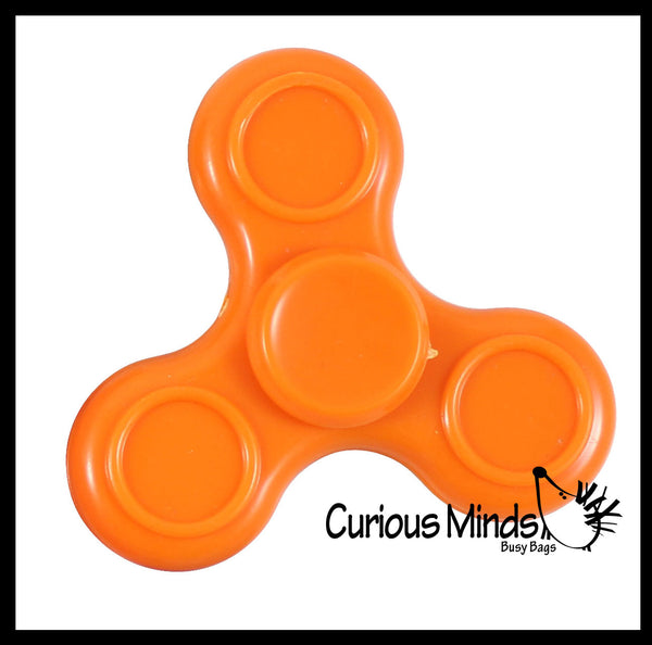 Mini Fidget Spinners - Fidget Toy - Sensory Stress Toy - Tiny Hand Spi ...