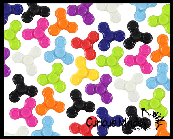 Mini Fidget Spinners - Fidget Toy - Sensory Stress Toy - Tiny Hand Spi ...