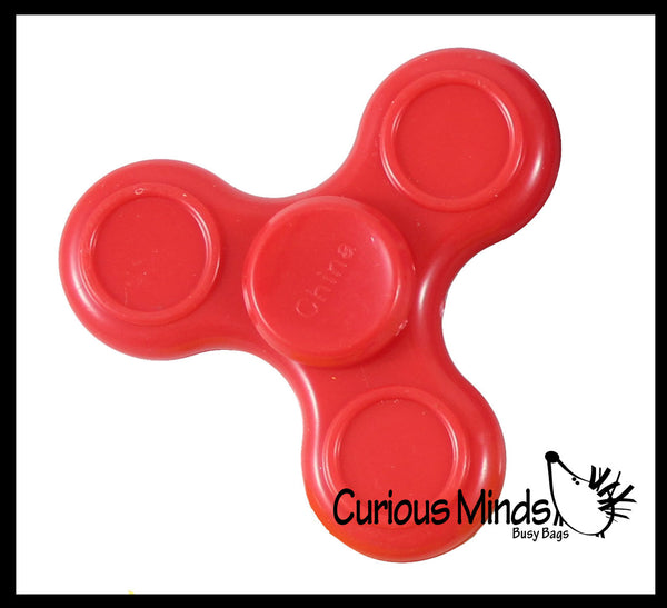 Mini Fidget Spinners - Fidget Toy - Sensory Stress Toy - Tiny Hand Spi ...