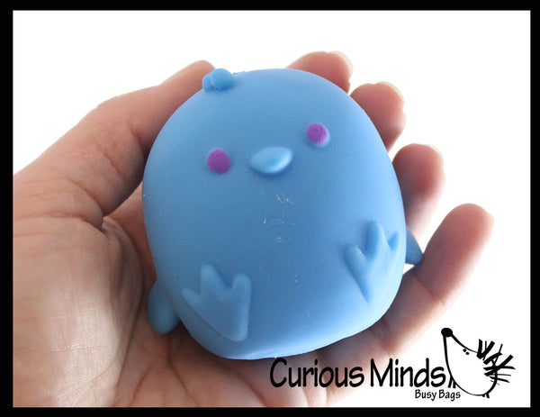 NeeDoh Chick in Egg - Easter Chicken - Soft Doh Filled Stretch Ball wi ...