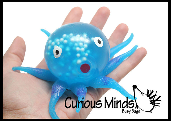 Squishy Gel Octopus Sensory Fidget Toy | Curious Minds Busy Bags
