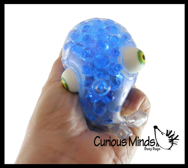 Octopus with Big Eyes Water Bead Gel Filled Squeeze Stress Balls - Sen ...