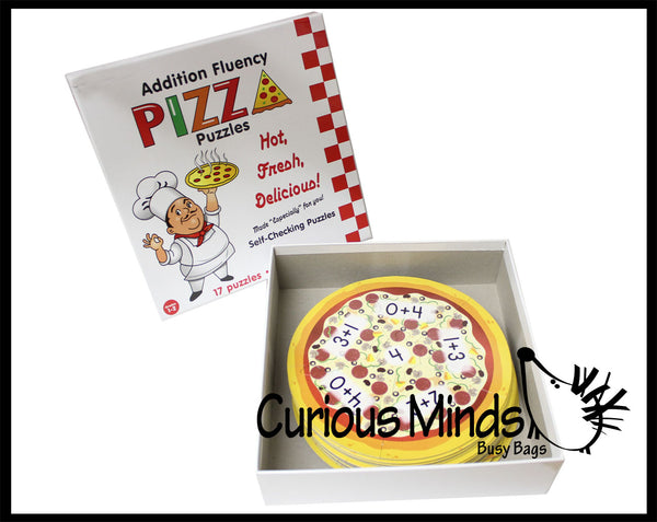 LAST CHANCE - LIMITED STOCK - / SALE - Addition Pizza Puzzle - Early M ...