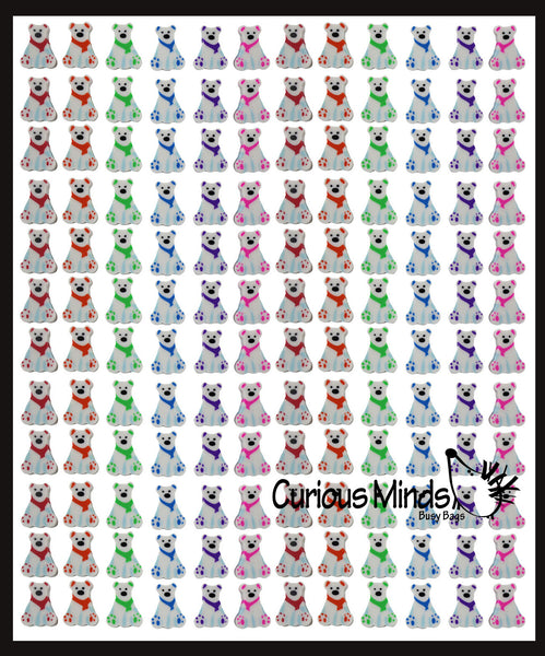 Polar Bear Mini Erasers - Novelty and Functional Adorable Eraser Novel ...