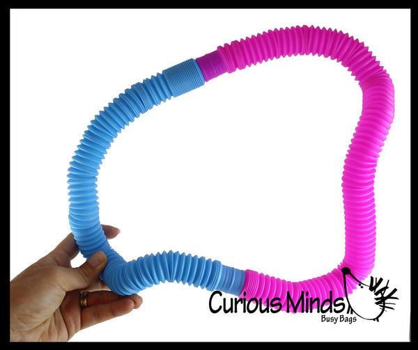 Large Pull and Pop Snap Expanding Flexible Accordion Tube Toy - Free P ...