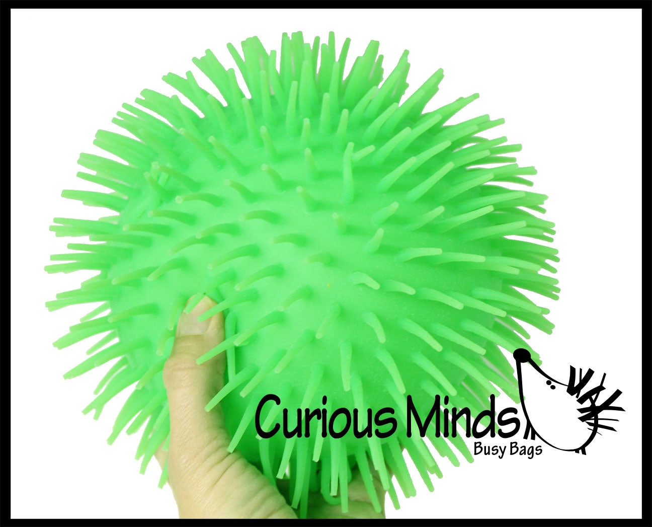 SOLID COLOR Jumbo 9" Puffer Ball - Sensory Fidget Toy | Curious Minds ...