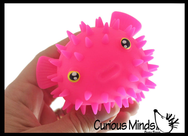 Puffer Fish Puffer Ball - Small Novelty Toy - Party Favors - Air Fille ...