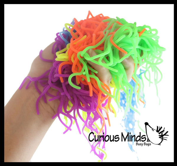 BULK - WHOLESALE - SALE - 3 Ramen Stretchy Noodle Strings Fidget Toy ...
