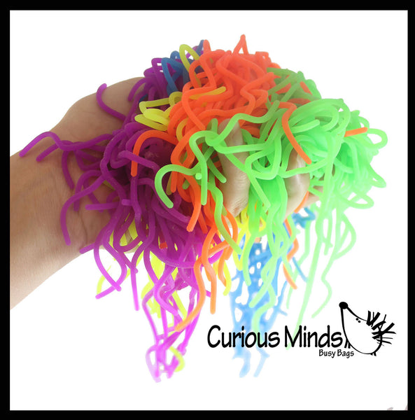 BULK - WHOLESALE - SALE - 3 Ramen Stretchy Noodle Strings Fidget Toy ...