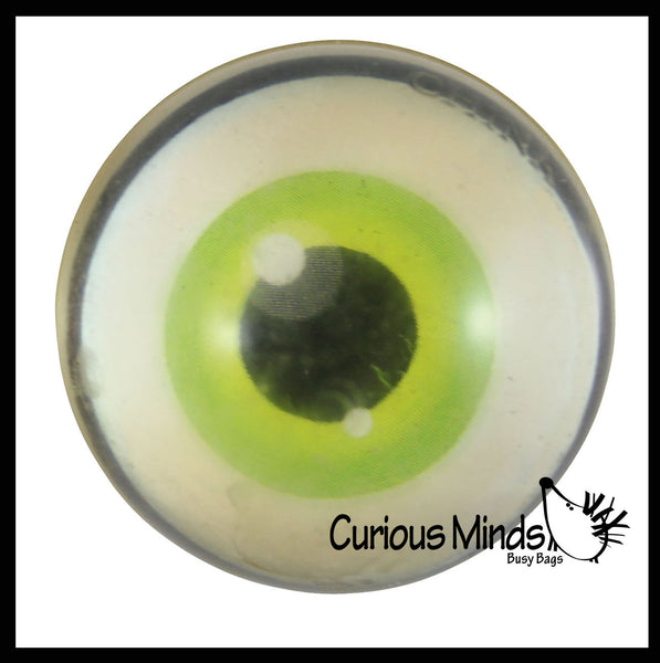 Realistic Human Eye Super Bouncy Balls - Eyeball Novelty Party Favor T ...