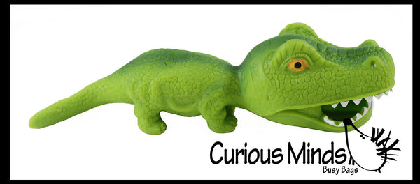 Sand Filled Squishy Dinosaur - Moldable Sensory, Stress, Squeeze Fidge ...