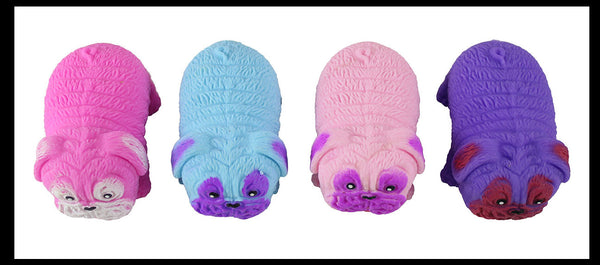 Stretchy Pug Dog Crushed Bead Sand Filled - Doggy Lover Sensory Fidget ...