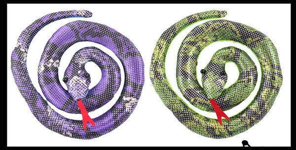 Snake Coiled Sand Filled Animal Toy - Heavy Weighted Sandbag Animal Pl ...