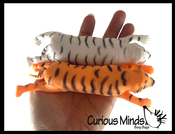 Sand Filled Squishy Tigers - Moldable Sensory, Stress, Squeeze Fidget ...