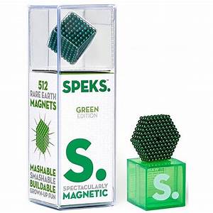Speks Magnetic Fidget - 2.5mm Magnet Balls - 512 Magnets | Curious ...