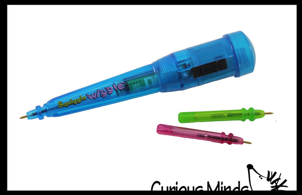 Squiggle Wiggle Writer Pen - Motorized Battery Vibrating Pen Draws Fun ...