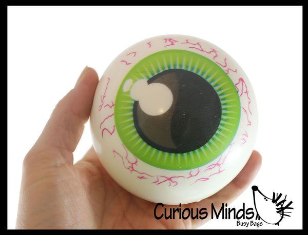 Large Eye Slow Rise Squishy Foam Stress Ball - Sensory, Stress, Fidget ...