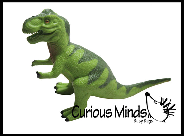 Stretchy Dinosaur Toy - Fidget - Stress Crunchy Filled Sensory Toy ...