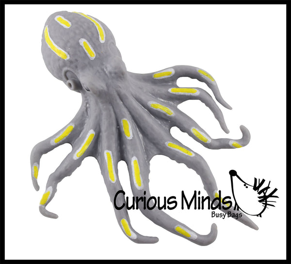 Stretchy Octopus - Squishy Sensory Fidget Toy - Stress Relief - Builds ...