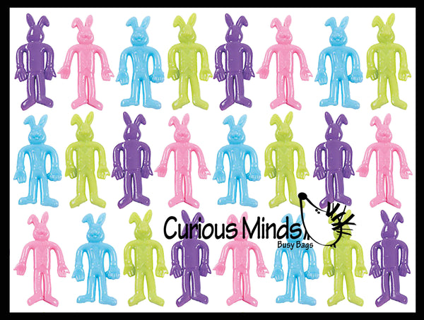 Stretchy Bunnies - Cute Easter Bunny Themed Small Toys - Easter Egg Fi ...