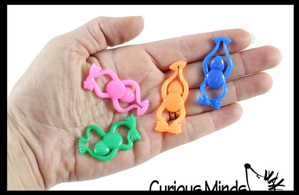 Tiny Frog Sling Shot Toys - Mini Individually Wrapped Fun Toy - Prizes ...