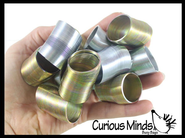 Tiny Metal Spring Toy - Sensory Fidget Toy | Curious Minds Busy Bags
