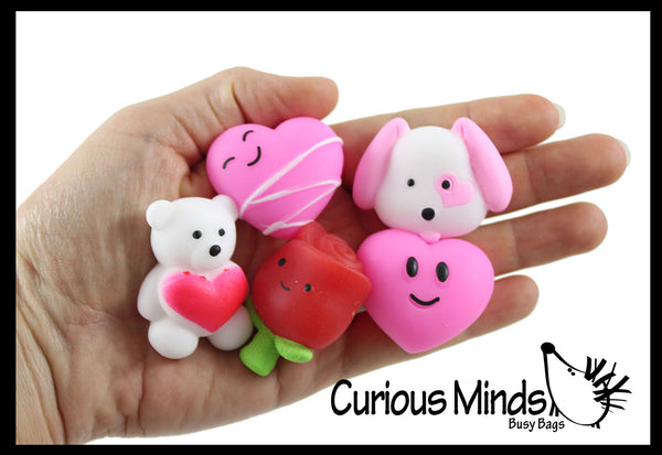 Valentine's Day Heart Mochi Squishy - Adorable Cute Kawaii - Individua ...