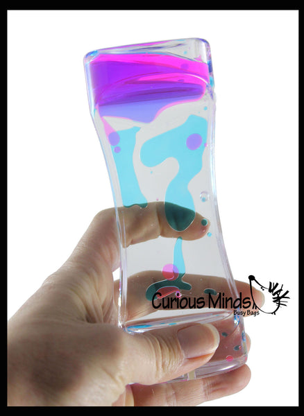 Liquid Dripping Timer - Calm Down Jar - Soothing and Calming Motion ...