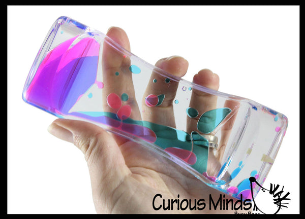 Liquid Dripping Timer - Calm Down Jar - Soothing and Calming Motion ...