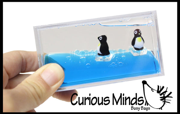 LAST CHANCE - LIMITED STOCK - Penguins on a Wave - Moving Water - Sens ...