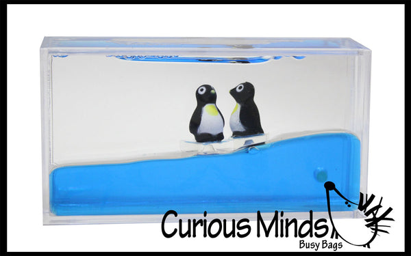LAST CHANCE - LIMITED STOCK - Penguins on a Wave - Moving Water - Sens ...