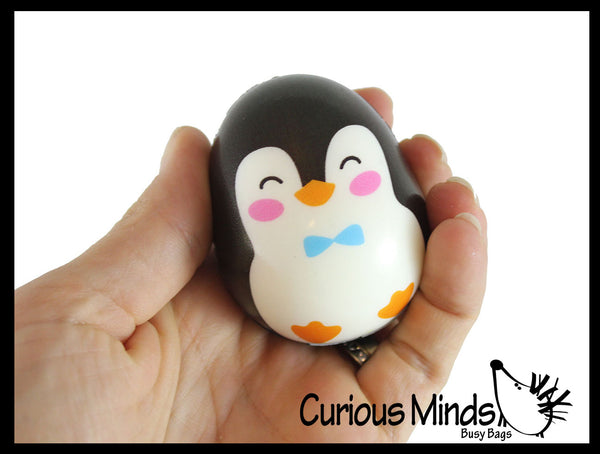 Wobble Penguin Toy - Fun Desk Fidget - Poke to Make it Move - Cute Pen ...